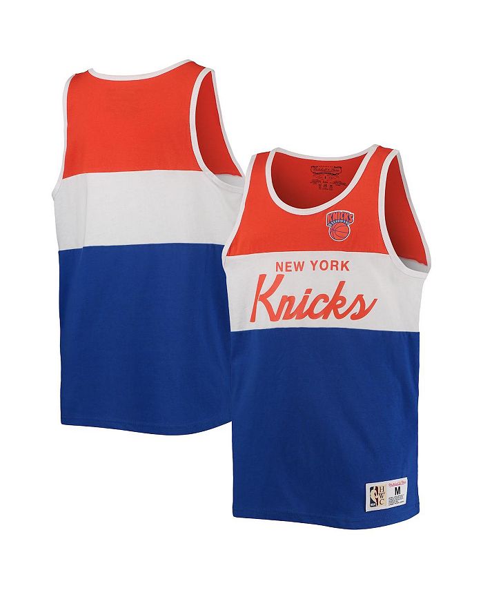 Mitchell & Ness Big Boys Royal, Orange New York Knicks Hardwood ...