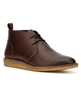 Reserved Footwear Men's Deegan Leather Chukka Boots - Macy's