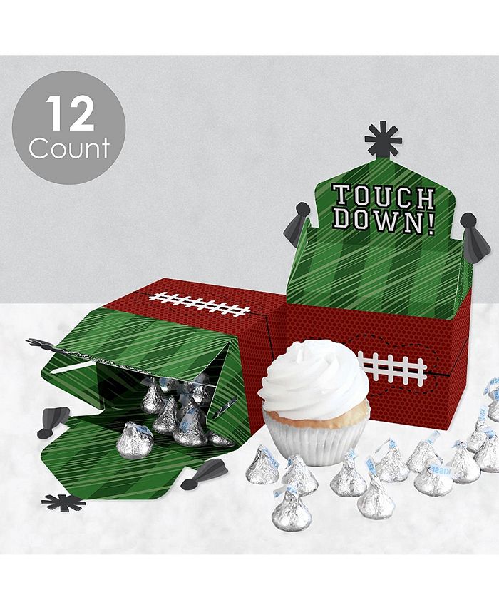Big Dot of Happiness End Zone - Football - Treat Box Party Favors ...