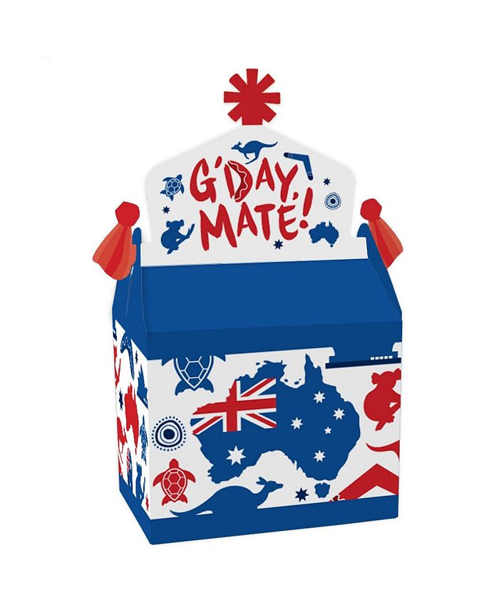 Big Dot Of Happiness Australia Day Treat Box Party Favors Gday