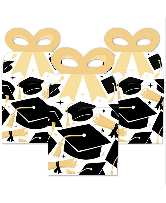 Big Dot of Happiness Goodbye High School, Hello College - Square Favor ...