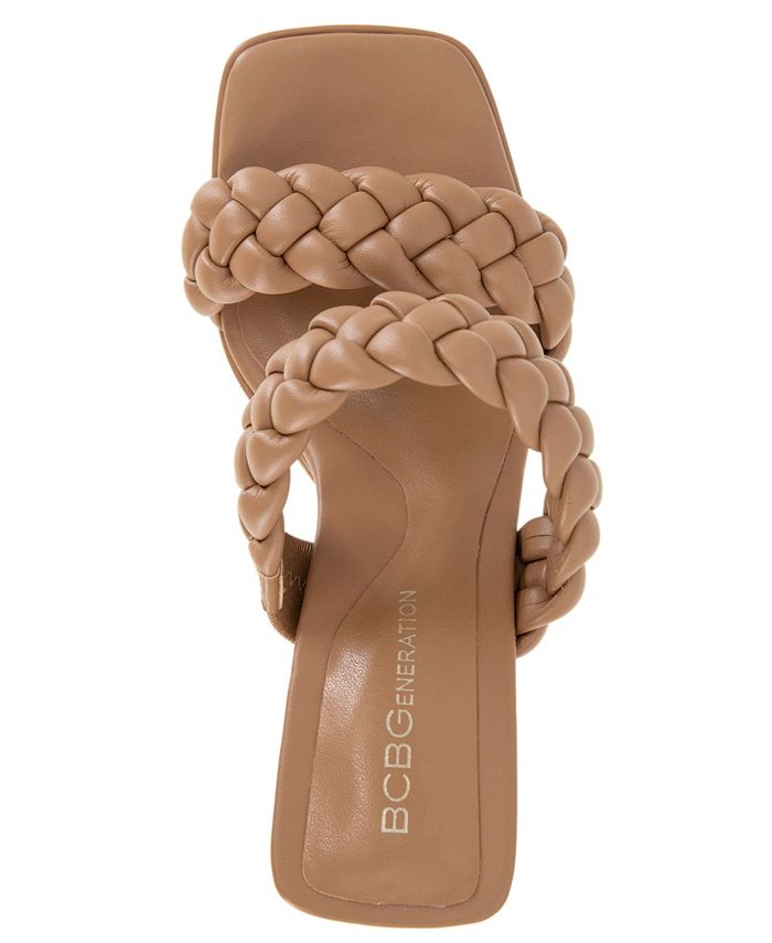 BCBGeneration Women's Gemma Braided Platform Sandal - Macy's