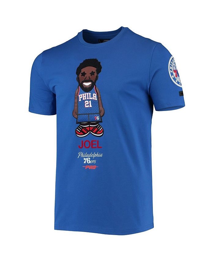 Pro Standard Men's Joel Embiid Royal Philadelphia 76ers Caricature T ...