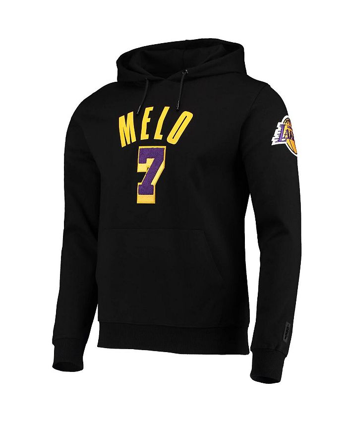 Pro Standard Men's Carmelo Anthony Black Los Angeles Lakers Team Player ...