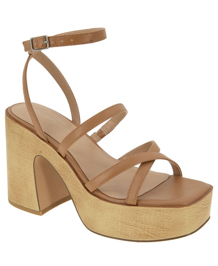 BCBGeneration Women's Sandi Platform Sandal - Macy's