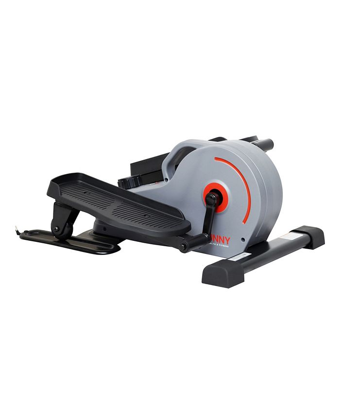 Sunny Health & Fitness Portable Stand Up Elliptical with Resistance ...