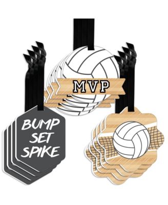 Bump, Set, Spike - Volleyball Assorted Hanging Favor Tags Gift Tag ...