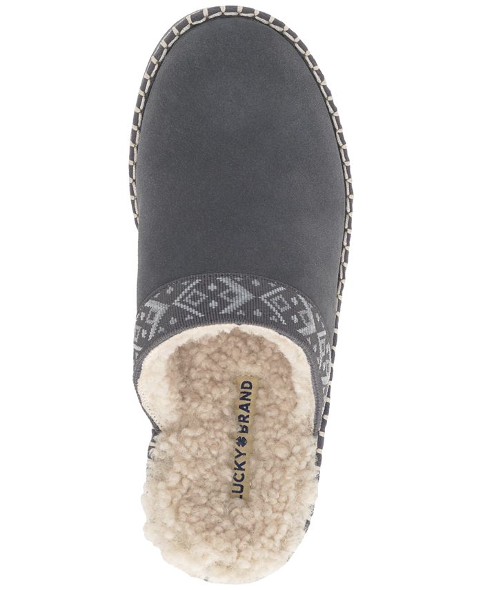 Lucky Brand Women's Lezliey Slip-On Cozy Slippers - Macy's