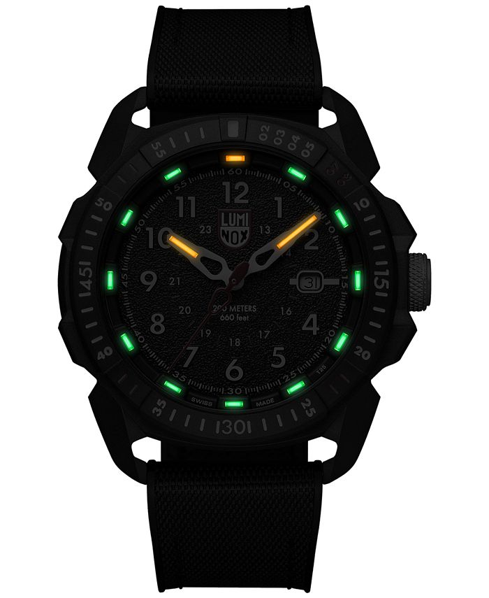 Luminox Men's Swiss Official ICE-SAR ARCTIC Outdoor Adventure Black ...