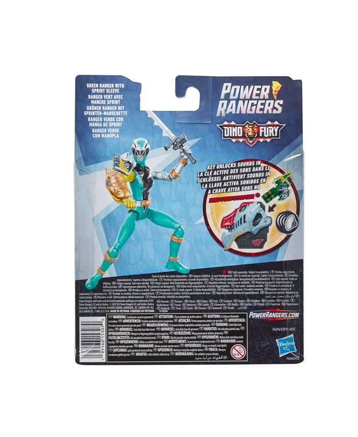 Transformers Power Rangers Dino Fury Ranger with Sprint Sleeve 6 ...