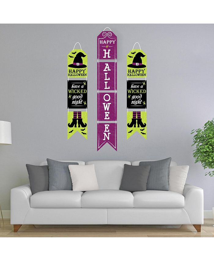 Big Dot of Happiness Happy Halloween - Hanging Vertical Paper Door ...