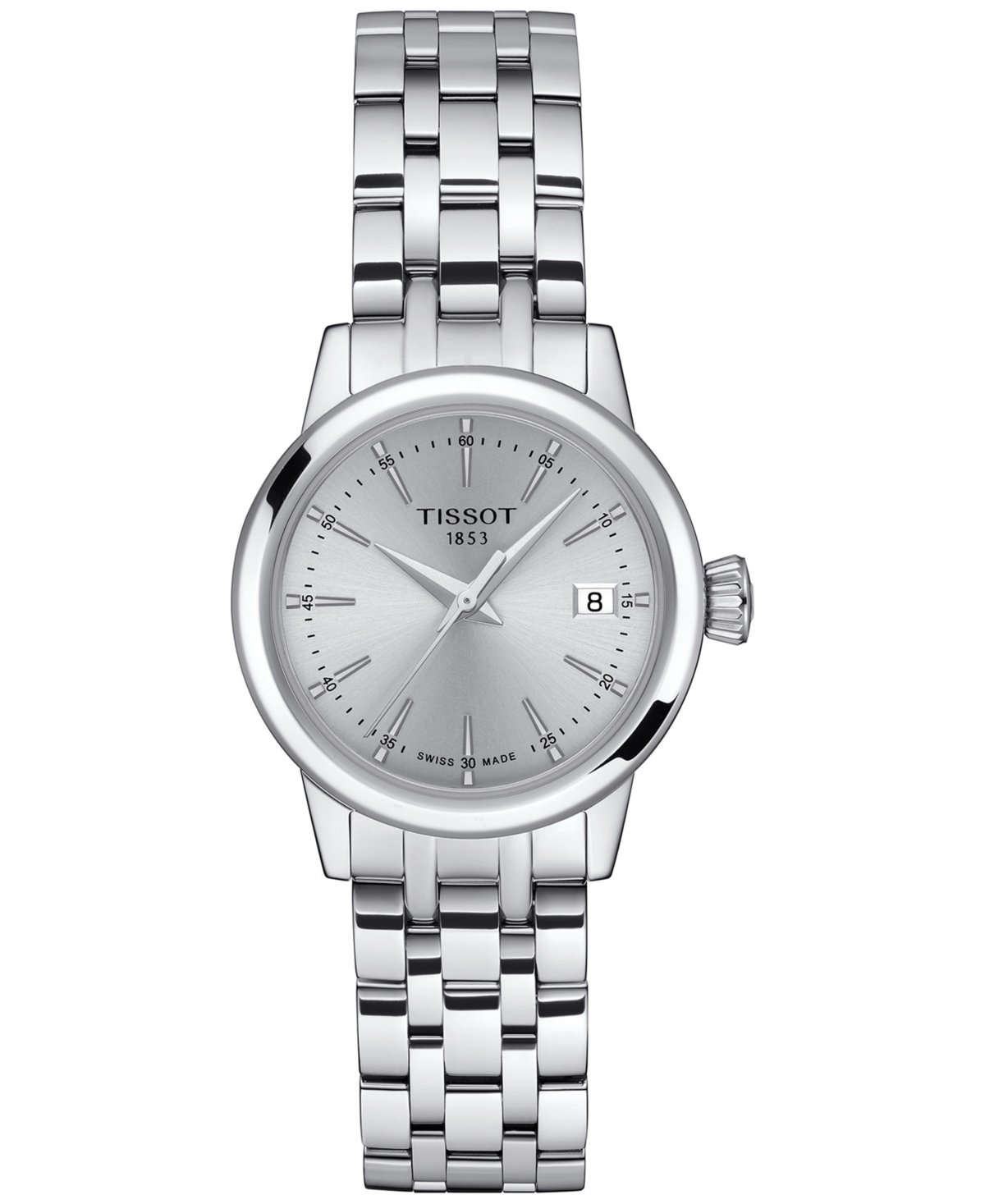Click here for Tissot Womens Classic Dream Grey Stainless Steel B... prices