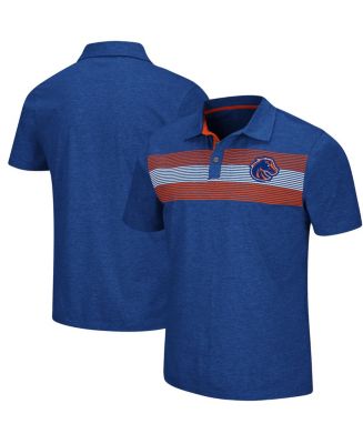 Men's Colosseum Royal Boise State Broncos Logan Polo Shirt - Macy's