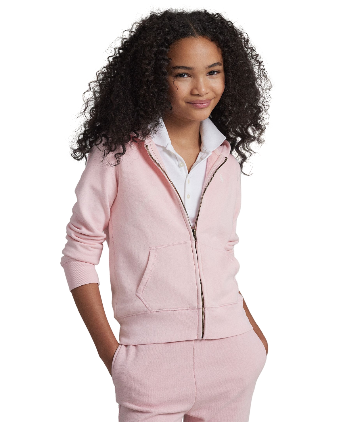 Click here for Polo Ralph Lauren Big Girls French Terry Full-Zip... prices