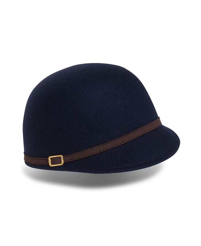 Hope & Henry Hope Henry Girls' Molded Wool Riding Cap, Kids - Macy's