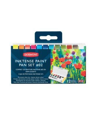 Derwent Inktense Paint Pan 12 Piece Set, Version 2 - Macy's