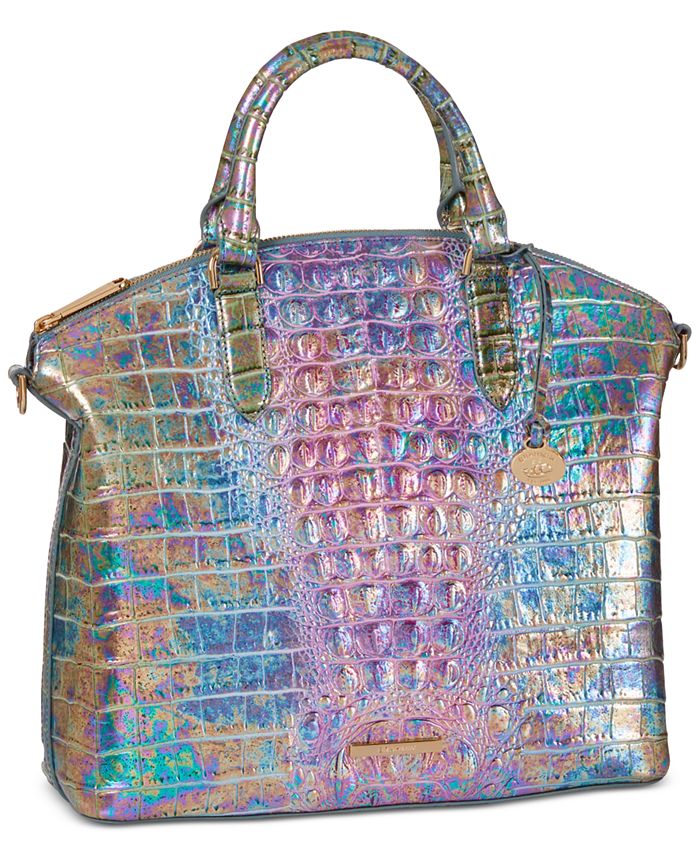 Brahmin Large Duxbury Visionary Delphine Leather Satchel - Macy's