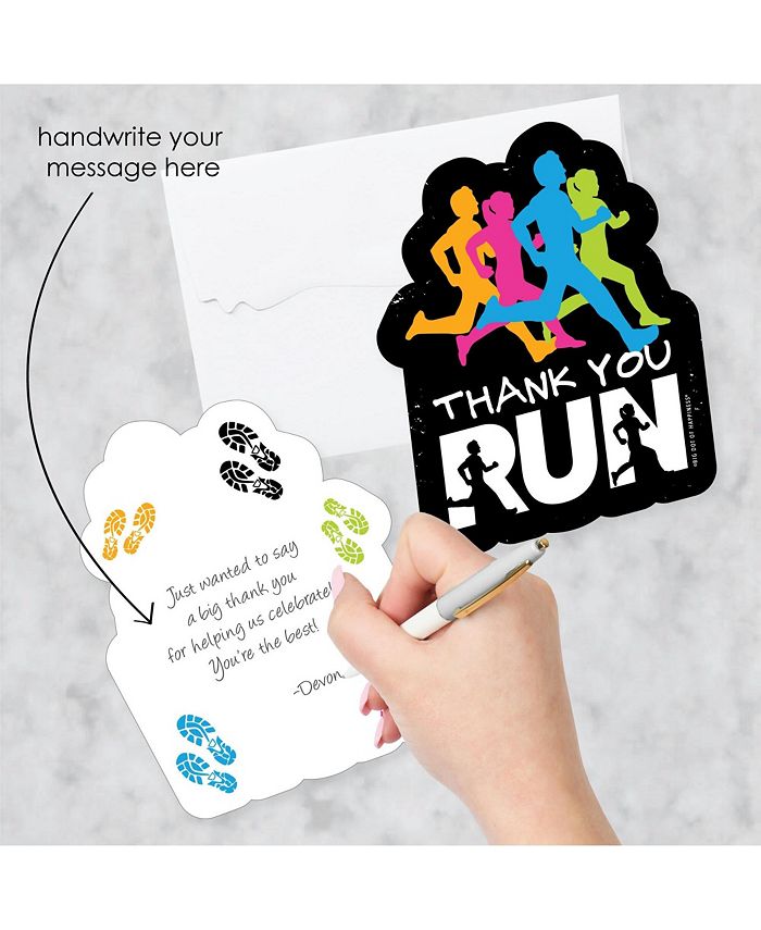 Big Dot of Happiness Set The Pace - Running - Track, Cross Country ...