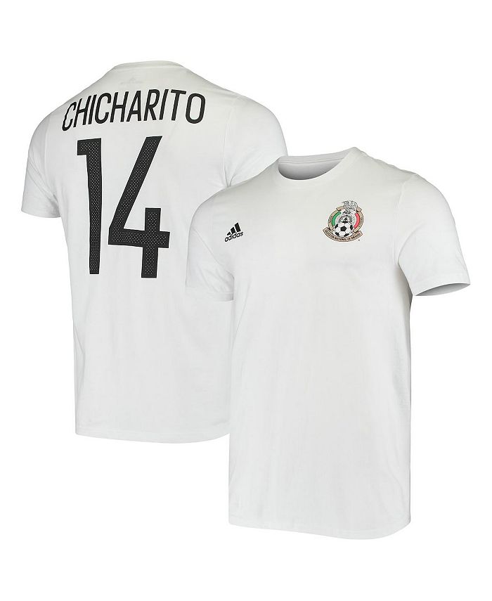 adidas Men's Chicharito White Mexico National Team Amplifier Name and ...