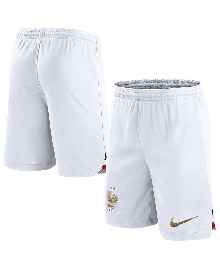 Nike Men's White France National Team Home Performance Stadium Shorts ...