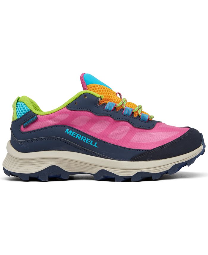 Merrell Little Girls Moab Speed Water-Resistant Sneakers from Finish ...