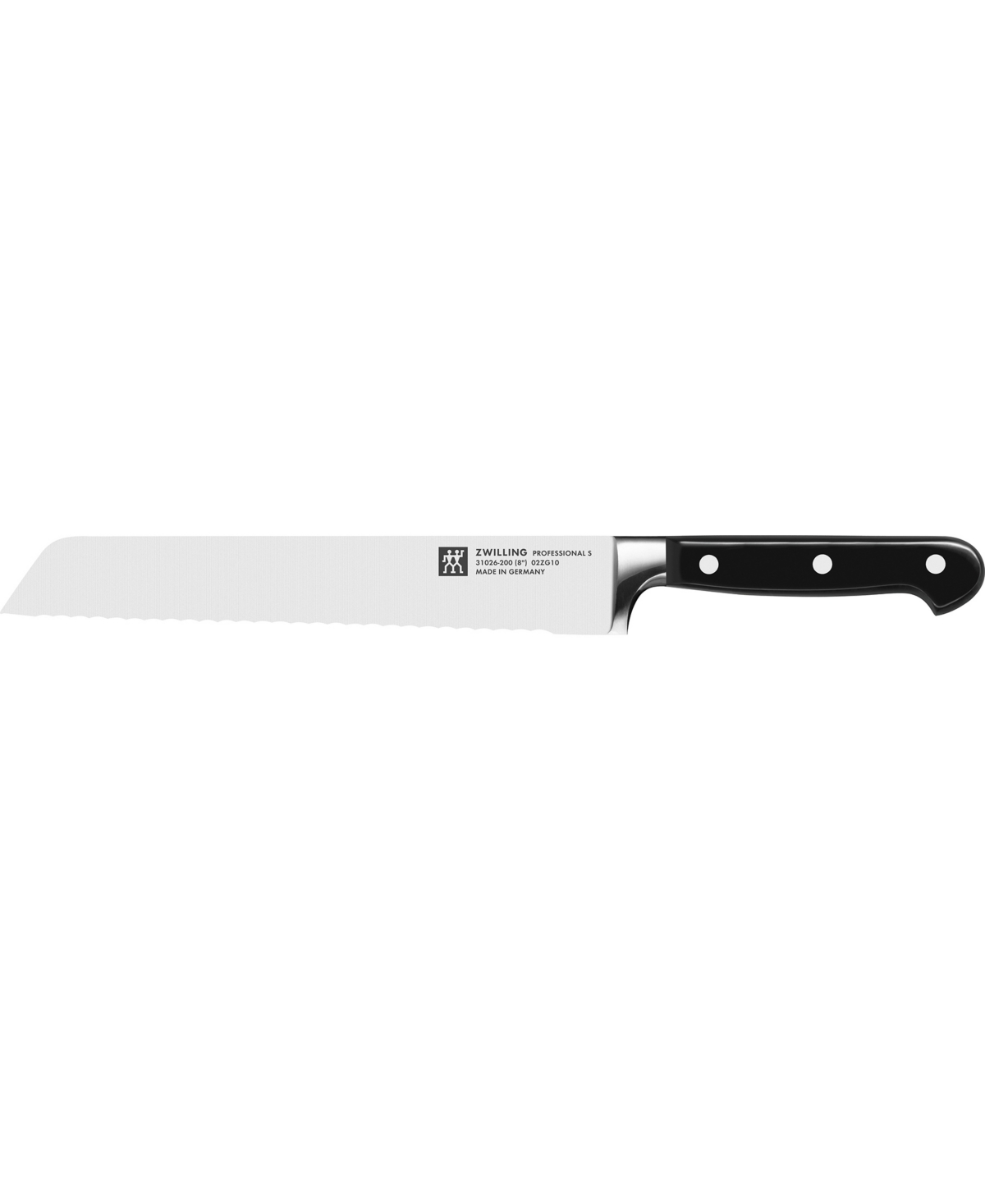 Click here for Zwilling Professional S 8 Bread Knife - Black  Sil... prices