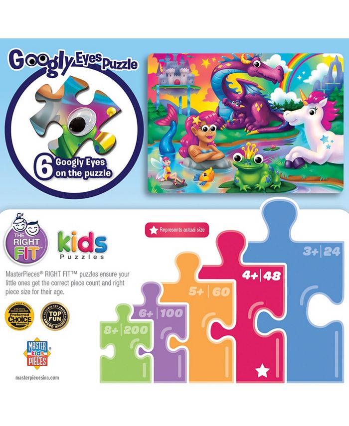 Masterpieces Googly Eyes - Fantasy Friends 48 Piece Jigsaw Puzzle - Macy's