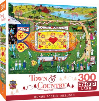Masterpieces Town & Country - Dream Flight 300 Piece Adult Puzzle - Macy's