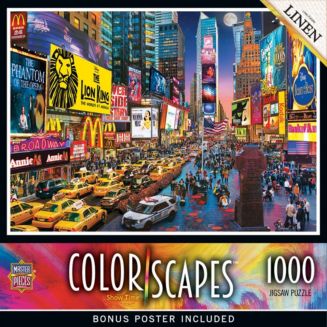 Masterpieces Colorscapes - Show Time 1000 Piece Jigsaw Puzzle - Macy's