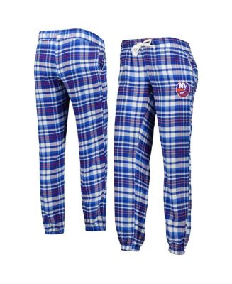 Women's Concepts Sport Royal New York Islanders Mainstay Flannel Pants ...