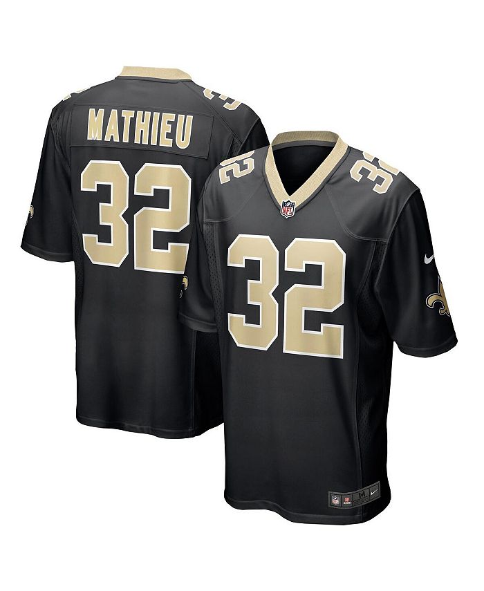 Nike Men's Tyrann Mathieu Black New Orleans Saints Game Jersey - Macy's