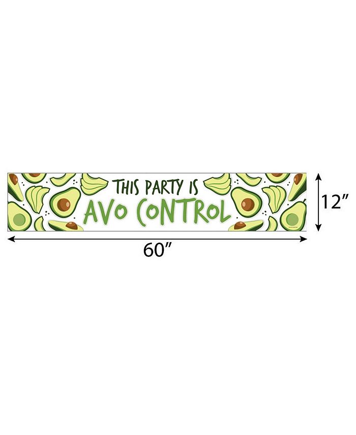 Big Dot of Happiness Hello Avocado - Fiesta Party Decorations Party ...