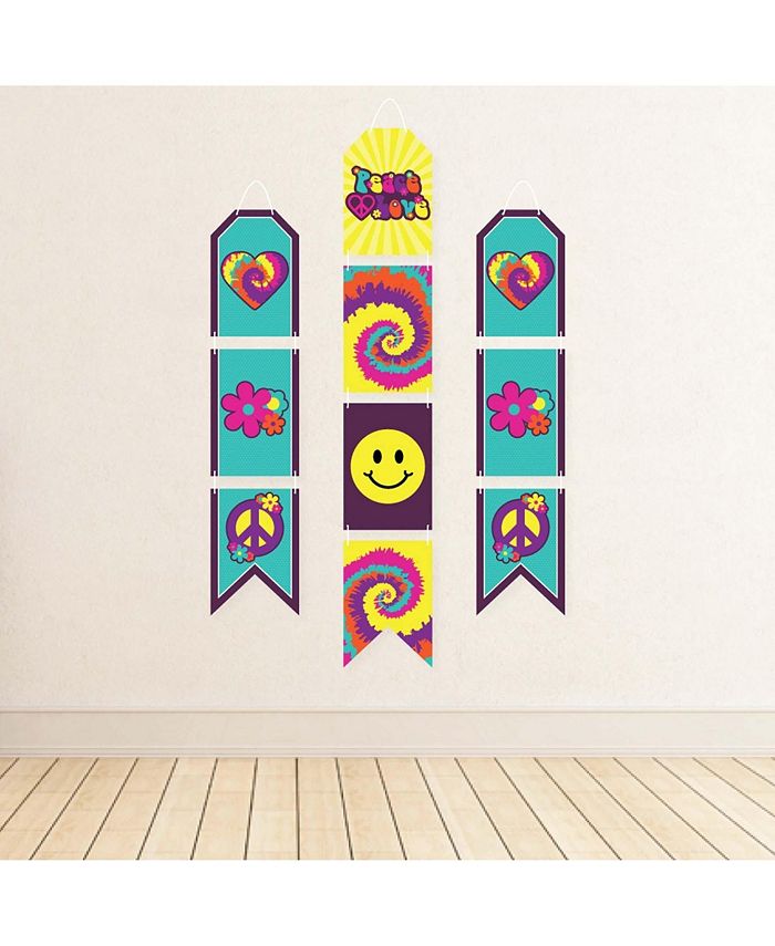 Big Dot of Happiness 60's Hippie - Hanging Vertical Paper Door Banners ...