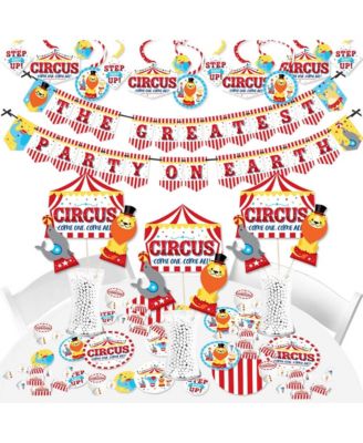 Big Dot of Happiness Carnival - Step Right Up Circus - Carnival Themed ...