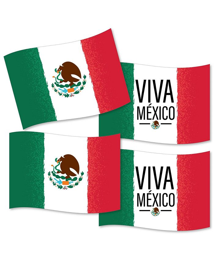 Big Dot of Happiness Viva Mexico - Flag Decorations Mexican ...