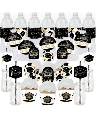 Big Dot of Happiness Goodbye High School, Hello College - Grad Party ...