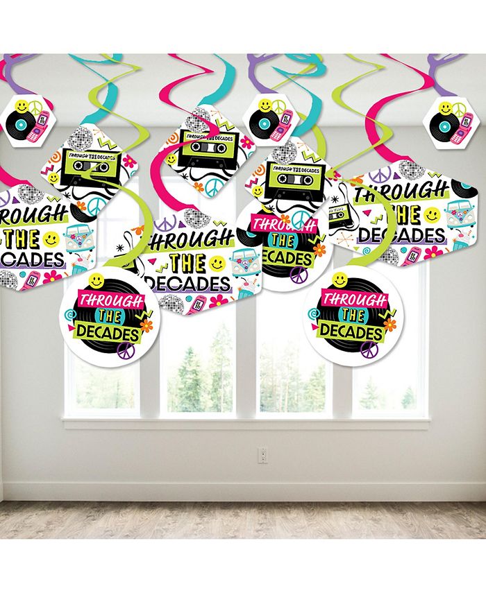 Big Dot of Happiness Through the Decades - 50s, 60s, 70s, 80s, & 90s ...