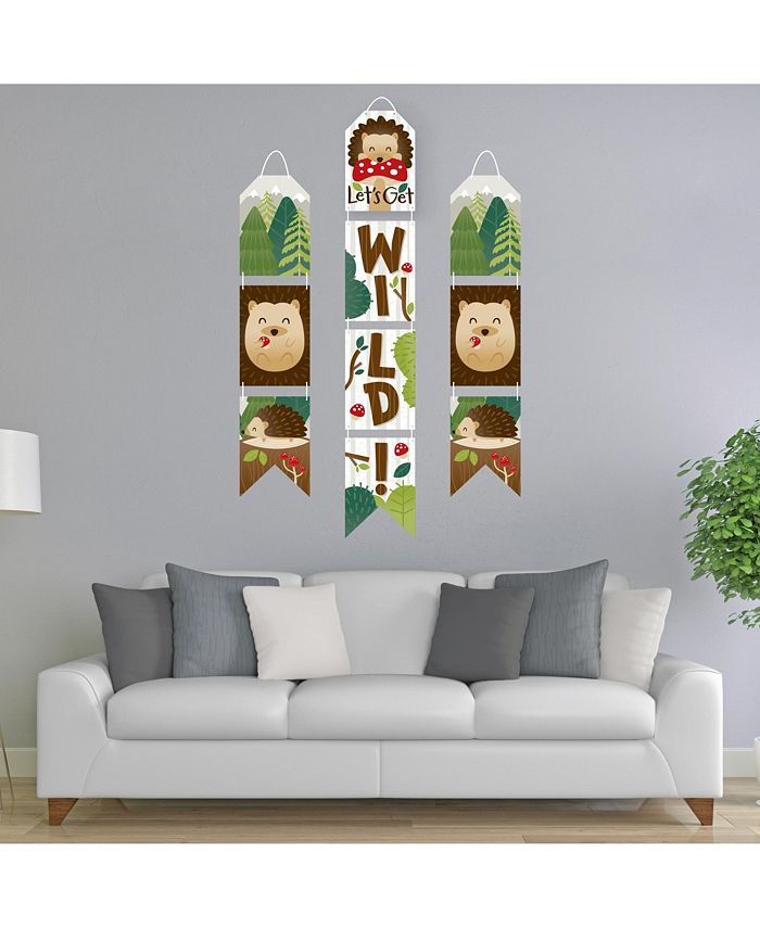 Big Dot of Happiness Forest Hedgehogs Birthday Party or Baby Shower ...