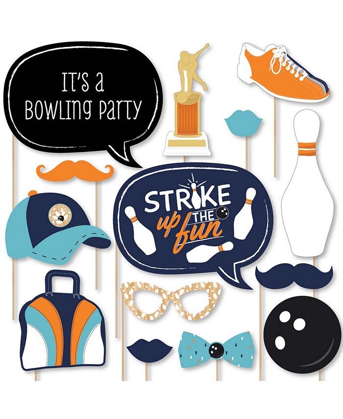 Big Dot of Happiness Strike Up the Fun - Bowling -Birthday or Baby ...