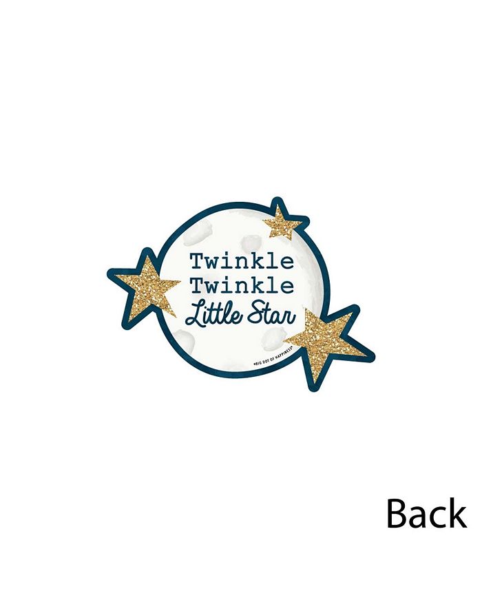 Big Dot of Happiness Twinkle Twinkle - Decor DIY Baby Shower or ...