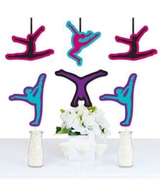 Tumble, Flip & Twirl - Gymnastics - Decor DIY Gymnast Party Essentials ...
