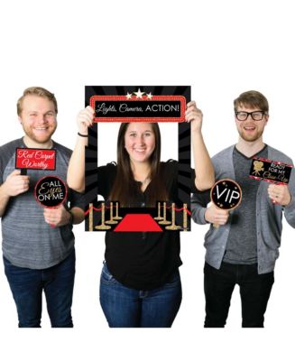 Red Carpet Hollywood Movie Night Party Selfie Photo Booth Picture Frame ...