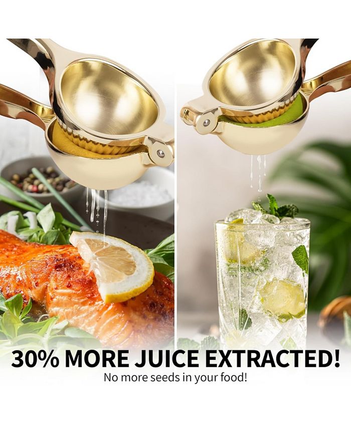 Zulay Kitchen Handheld Heavy Duty Citrus Juicer & Lemon Juicer With ...