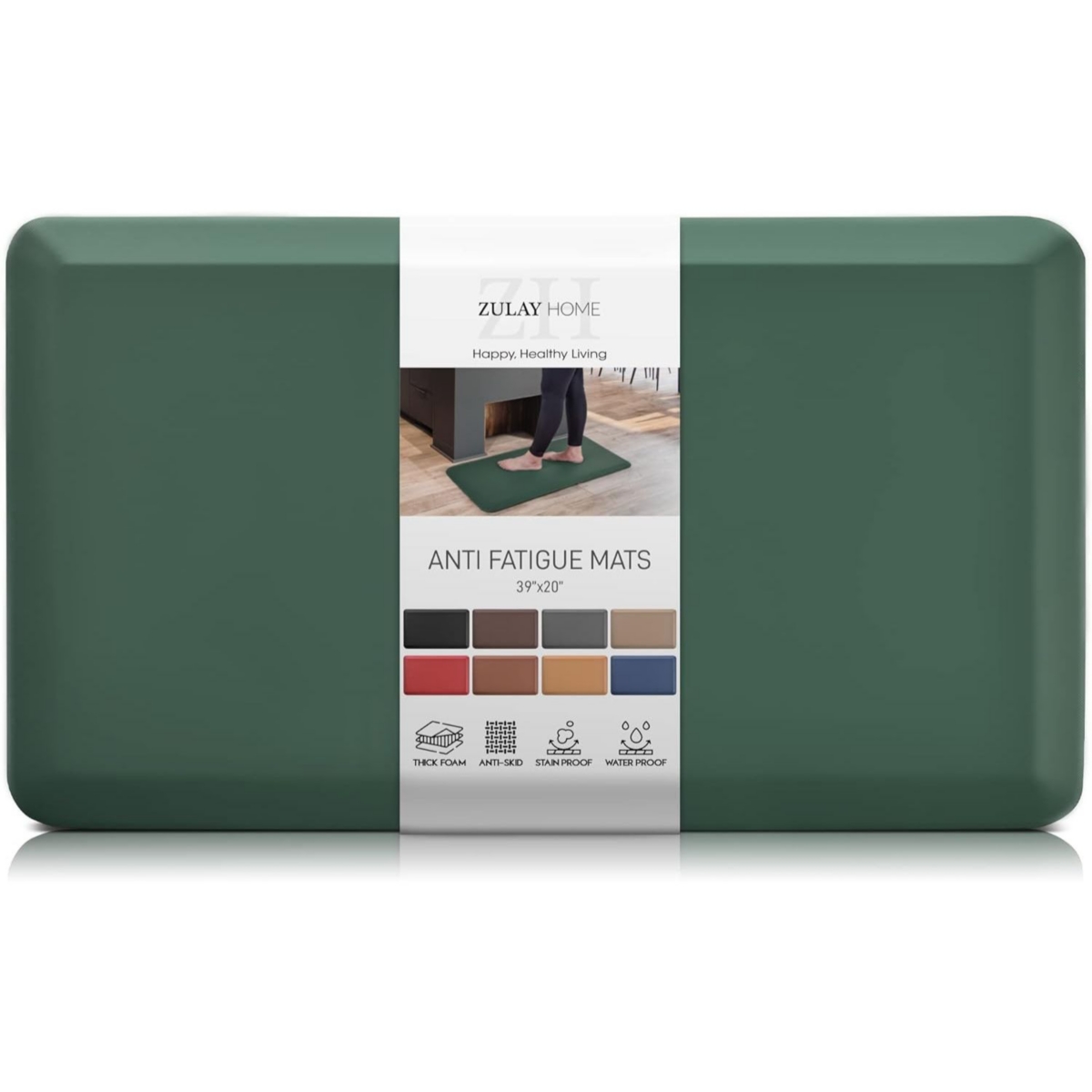 Click here for Anti Fatigue Mat - Green prices