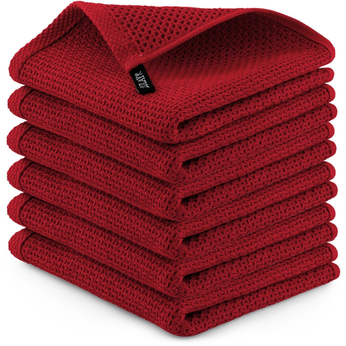 Click here for 6 Pack Waffle Weave Reusable Cotton Kitchen Towels... prices