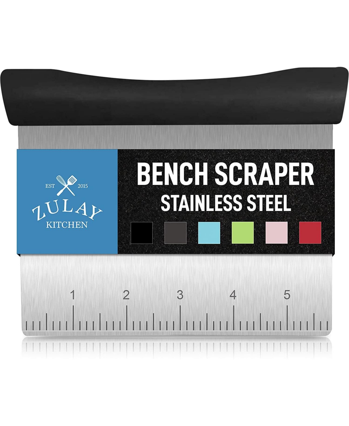 Click here for Multi-purpose Bench Scraper and Chopper - Black prices