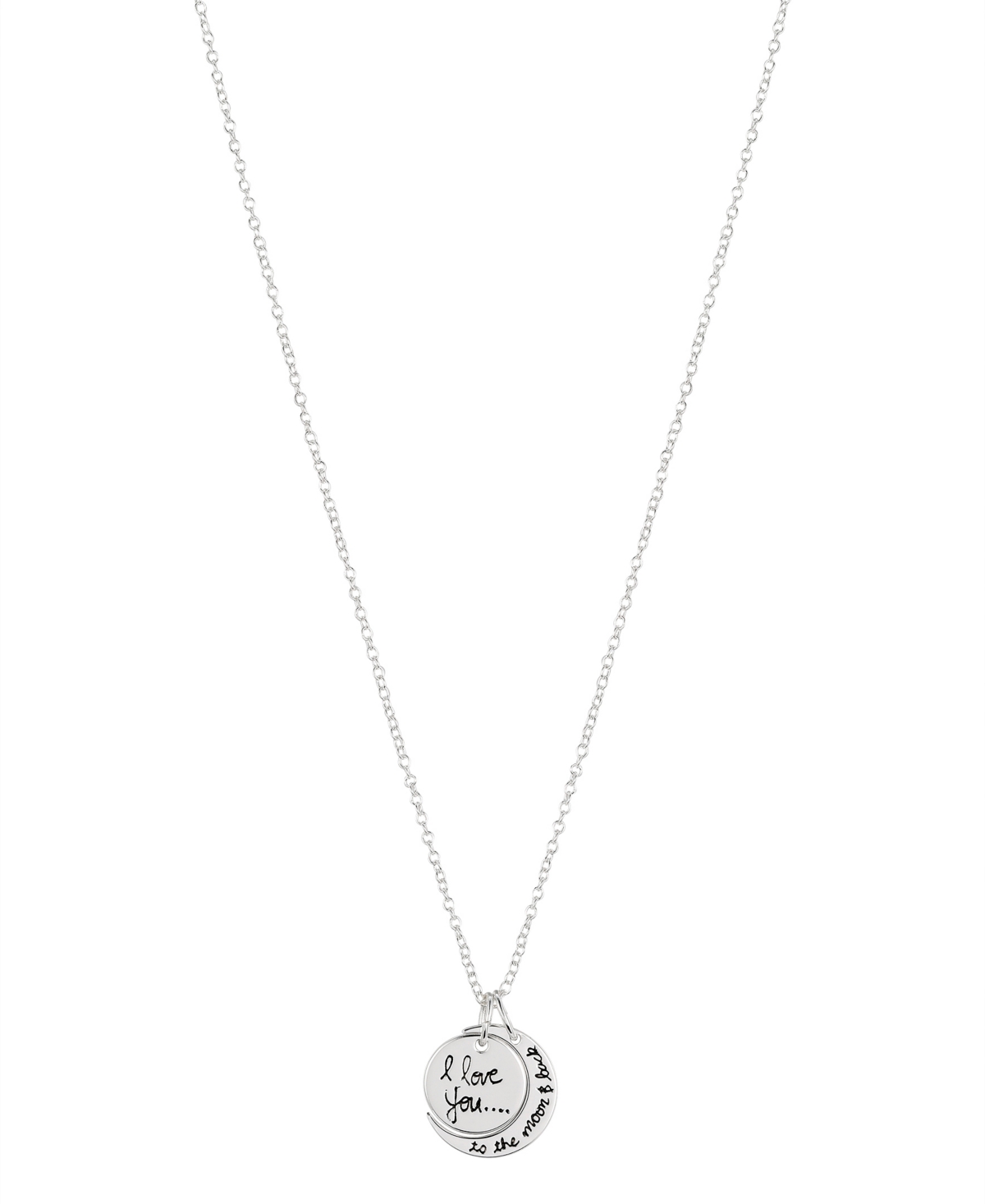 Click here for Unwritten Silver Plated Brass I Love You to The Mo... prices