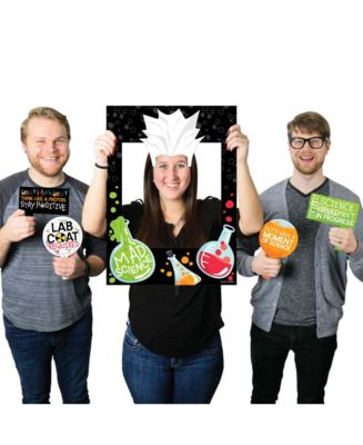 Big Dot of Happiness Scientist Lab - Mad Science Party Selfie Photo ...
