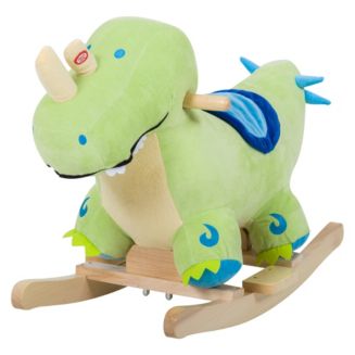Qaba Rocking Horse Dinosaur Rocker with Realistic Sounds - Macy's