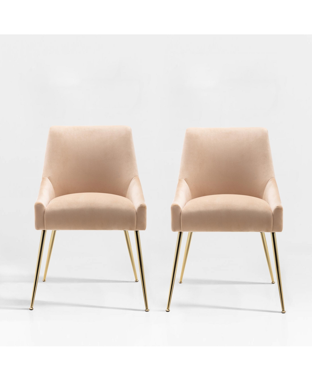 Click here for Upholstered Performance Velvet Accent Chair With M... prices